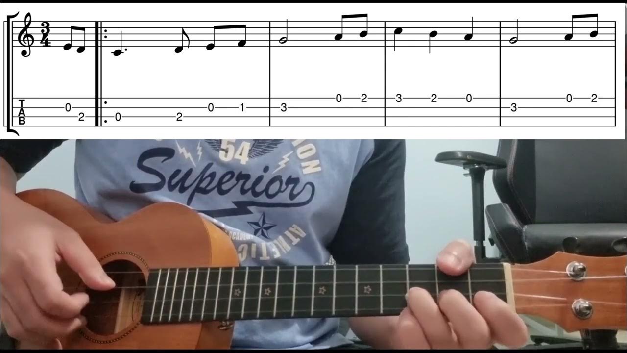 The First Noel - Easy Beginner Ukulele Tab With Playthrough Tutorial ...
