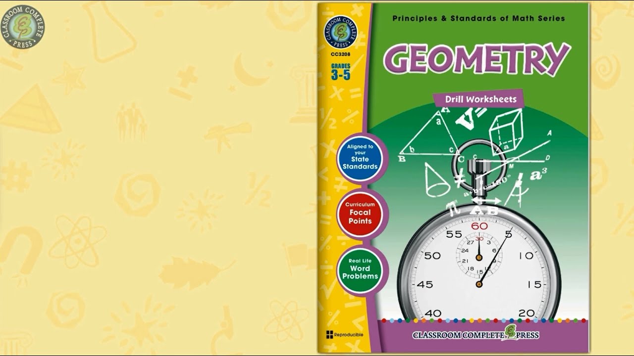 Geometry - Drill Sheets Gr. 3-5 - YouTube