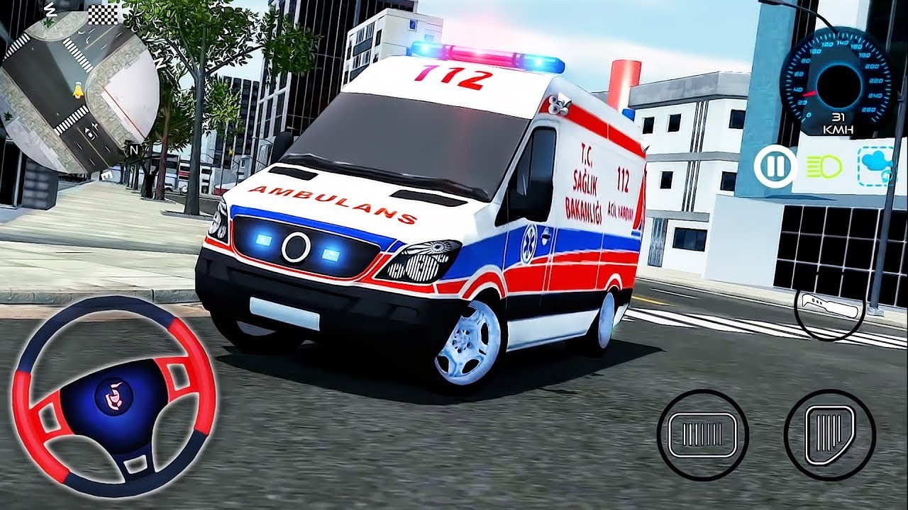 (OMG) The BEST 911 Ambulance Police Ambulance doctor games Emergency ...