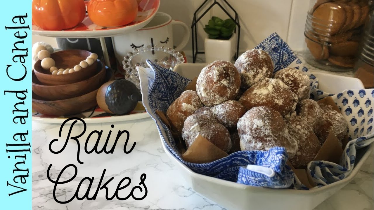 Rain Cakes - The perfect Autumnal treat - YouTube