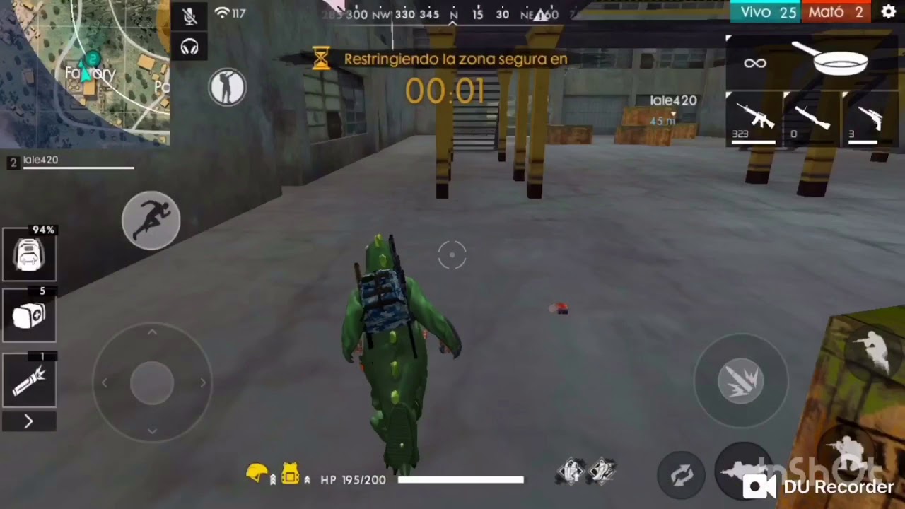 LA PEOR ESTRATEGIA DE FREE FIRE (TECHO FACTORY) - YouTube