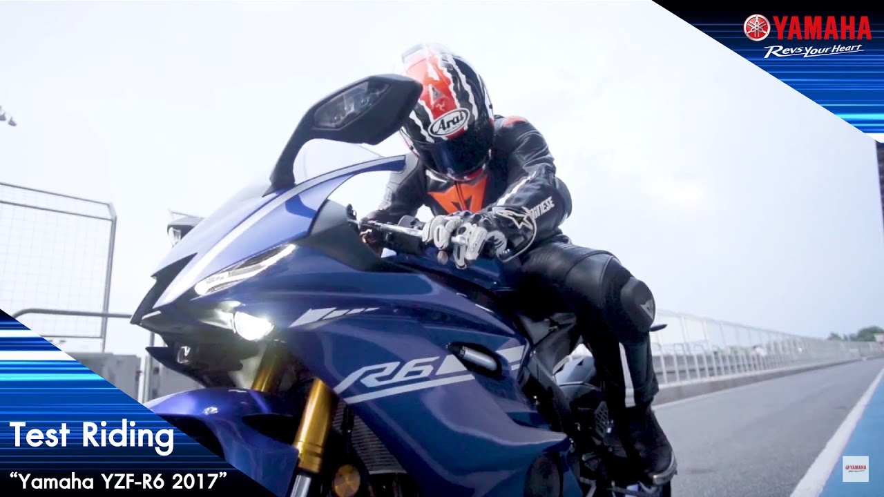 [Yamaha YZF-R6] - Rev The Exclusive : Test Riding By Press - YouTube