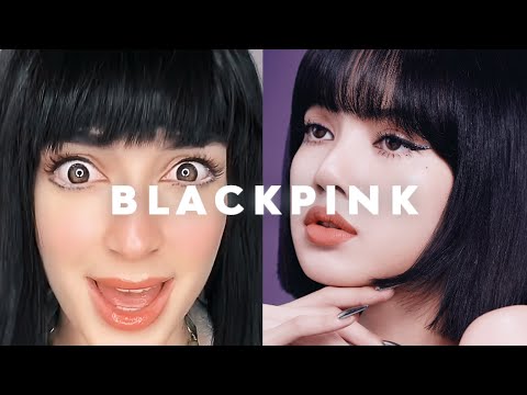 BLACKPINK LISA - KORE TARZI MAKYAJ YAPTIM! SURVIVOR ELEMELERİNDE NELER YAŞADIM?