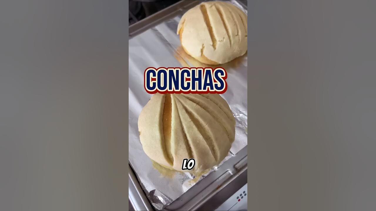 Receta de Conchas pan dulce mexicano (SIN AMASAR ) - YouTube