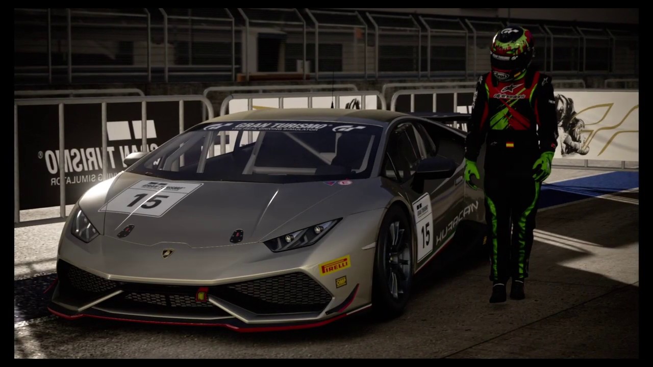 GT SPORT*. Carrera diaria B. Lamborghini Huracán Gr4. - YouTube