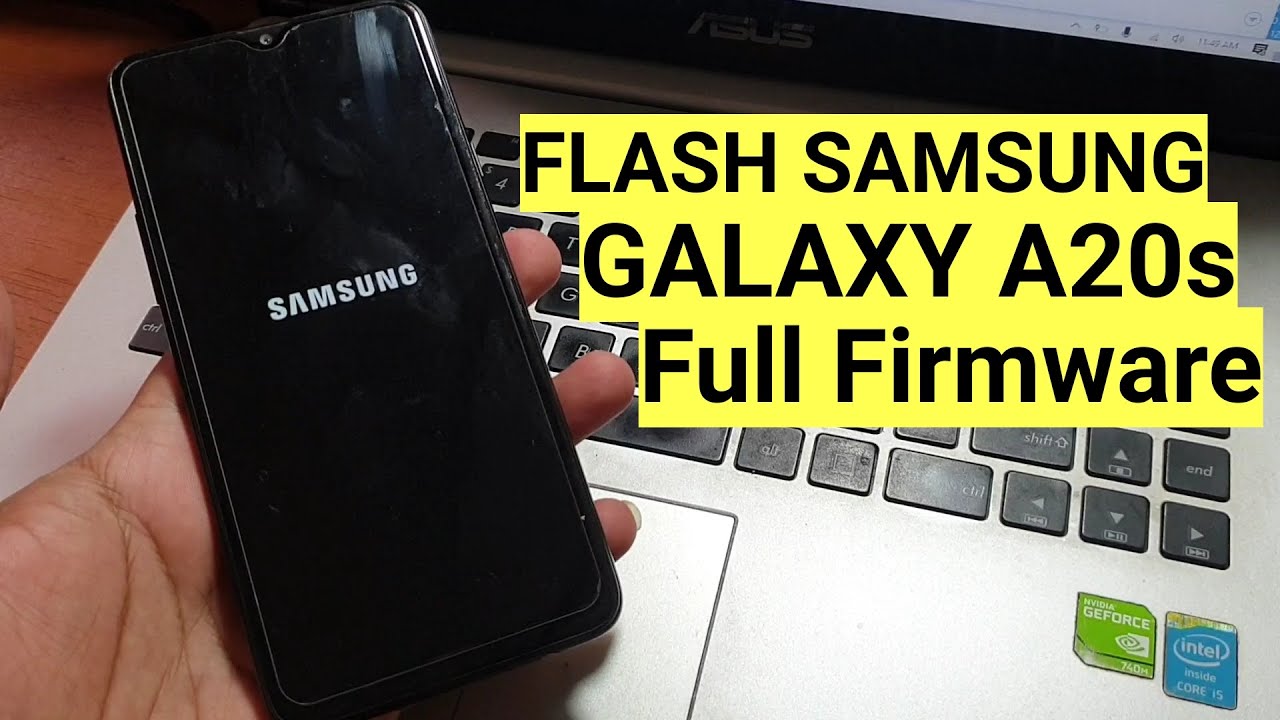 Flash Firmware Samsung A20s SM-A207F tested fix bootloop - YouTube