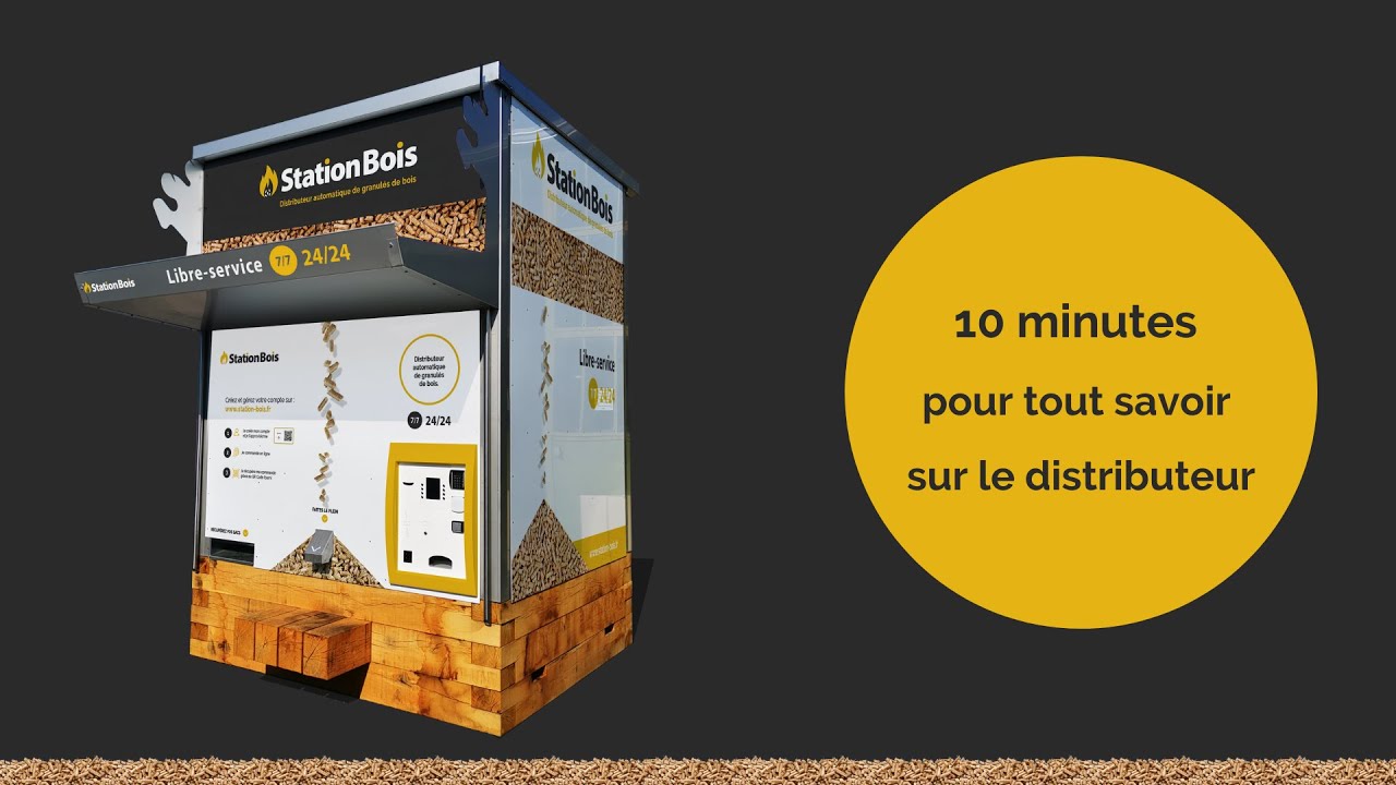 Présentation complète du distributeur automatique de pellet Station ...