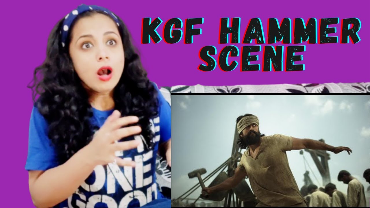 KGF Hammer Scene Reaction | KGF | Reaction | Yash | Nakhrewali Mona ...