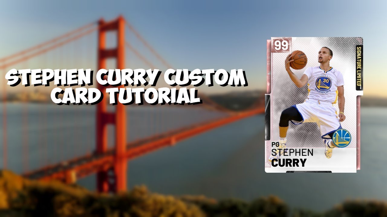 Stephen Curry 2kmtcentral Card Tutorial - YouTube