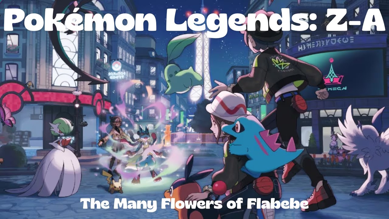 Pokémon Legends: Z-A - The Many Flowers of Flabebe - YouTube