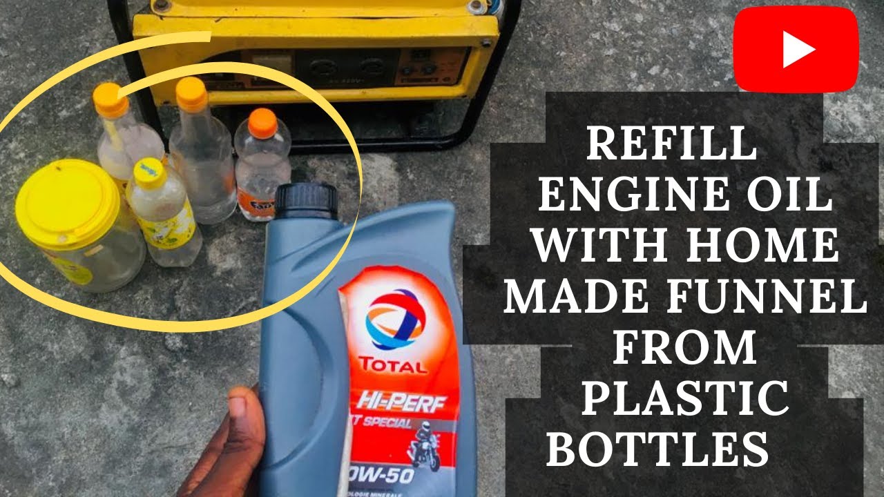 How to Refill engine oil in Honda,Sumec ,small Engine( portable) with ...