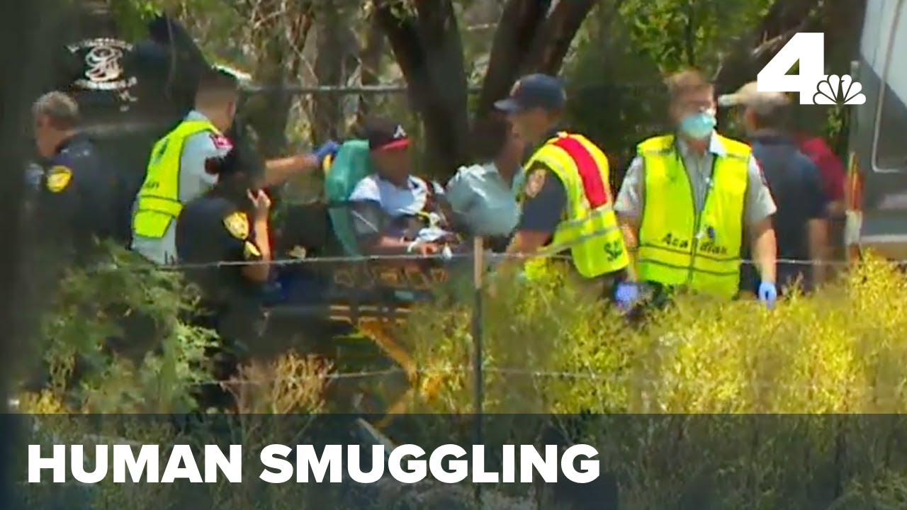 Human smuggling bust; 26 victims saved - YouTube
