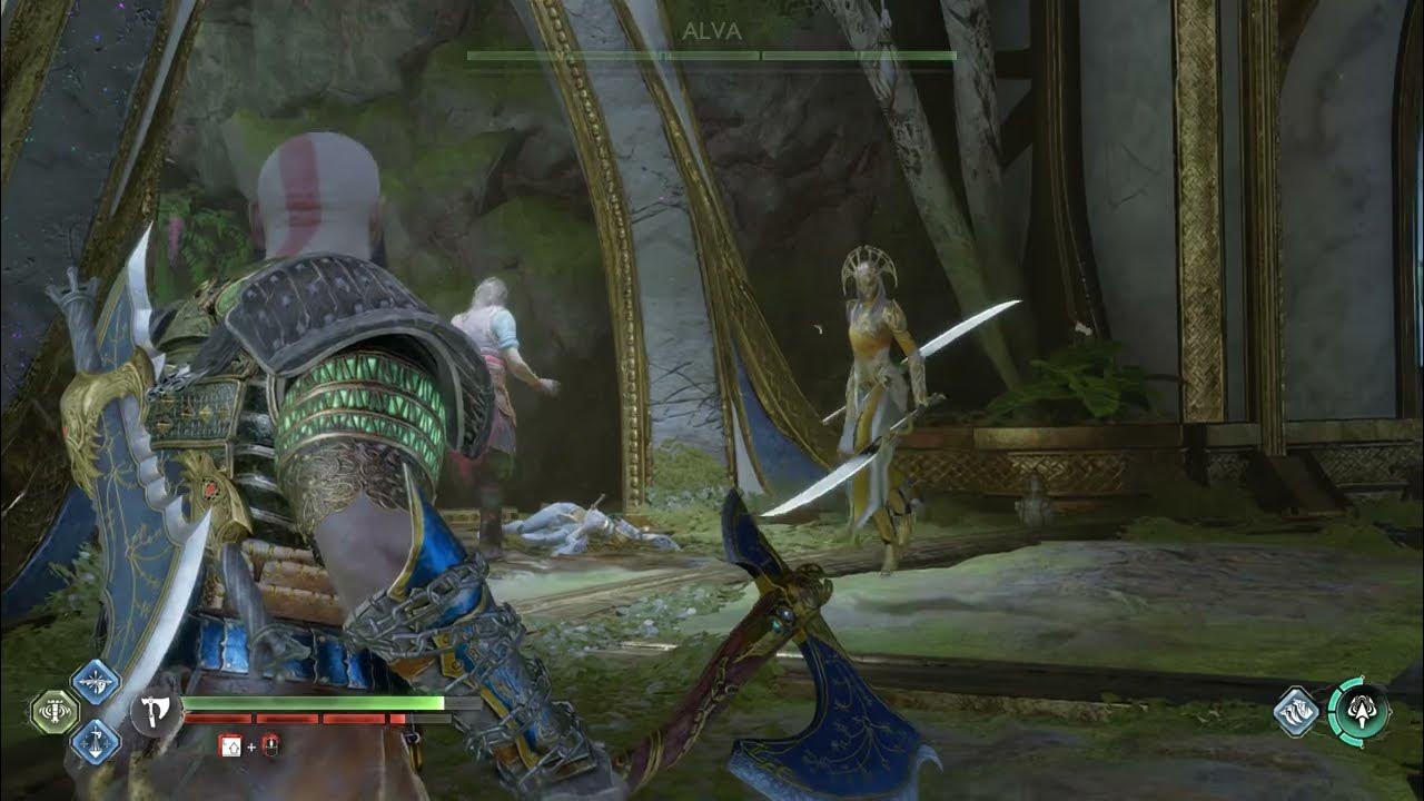 GOD OF WAR RAGNAROK - Alva Fight - YouTube