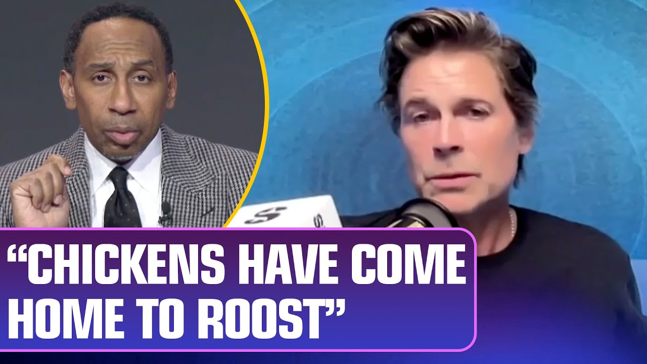 California fires, NFL, Lakers, the floor and more with Rob Lowe - YouTube