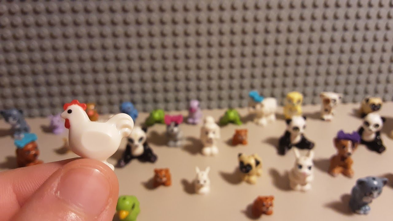Mi colección de mascotas y animales de Lego🐢🐴 ¿Sabíais que también ...