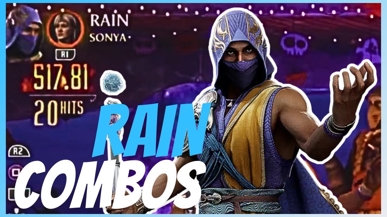 MK1 Rain Advanced Combos (Post Patch) | Mortal Kombat 1 - YouTube