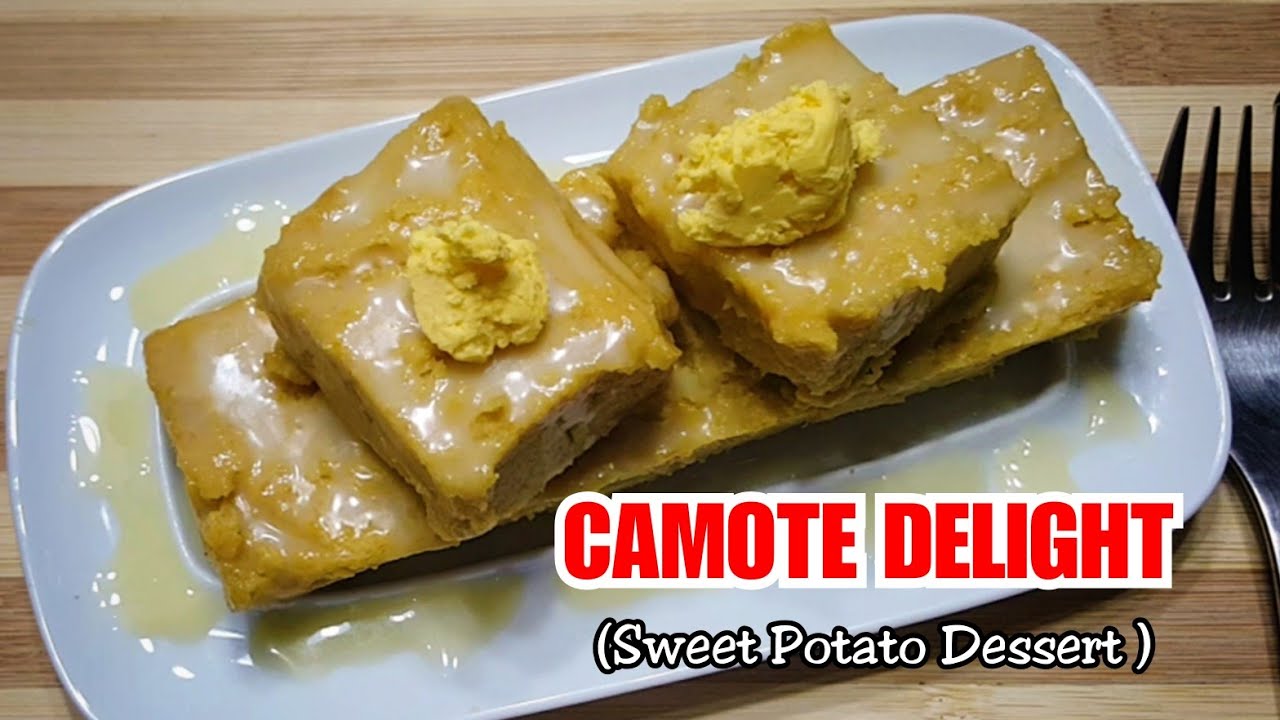 How to make CAMOTE DELIGHT ( SWEET POTATO CAKE ) 💓 | How to make Sweet ...