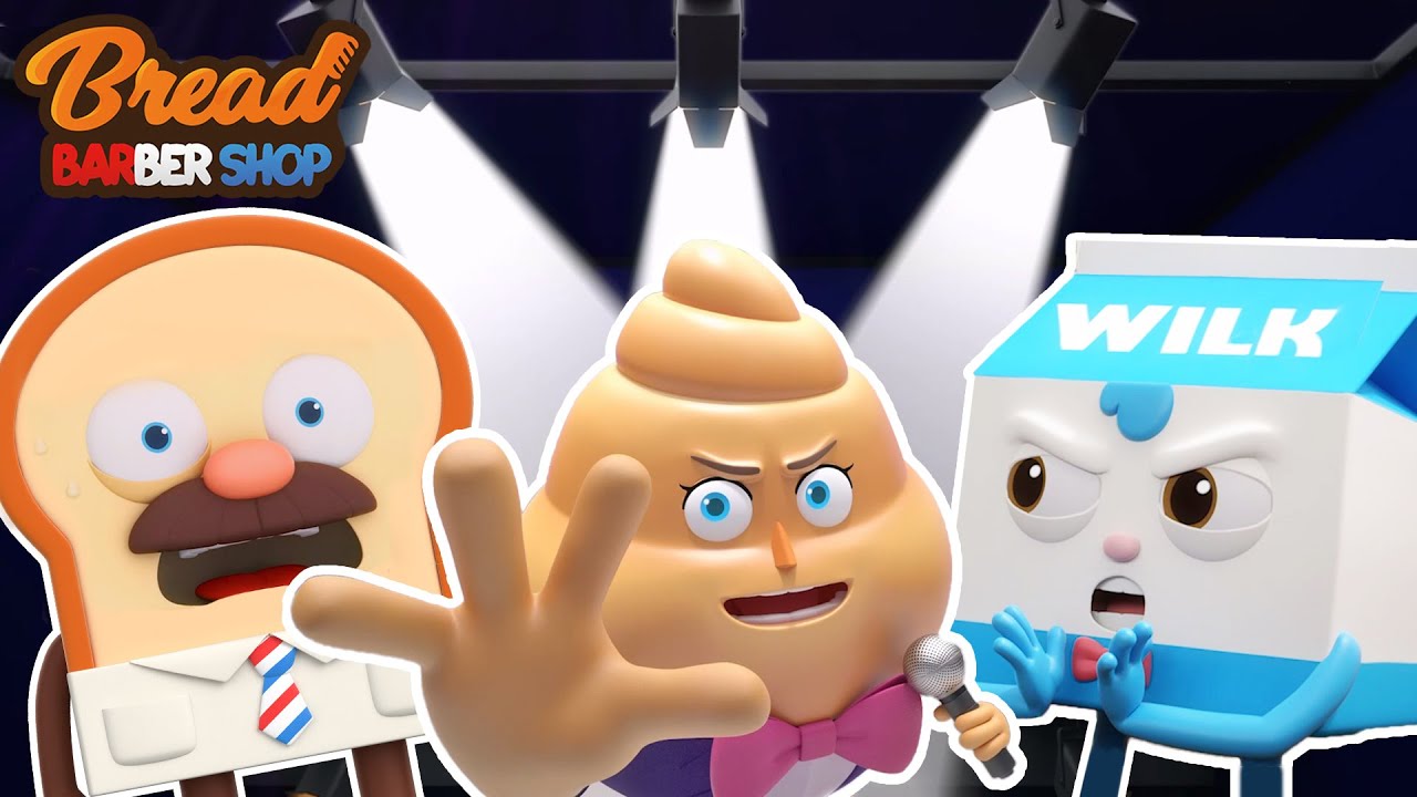BreadBarbershop3 | King of the emcee | english/animation/dessert - YouTube