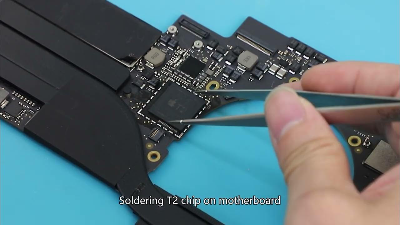 Replace MacBook Pro T2 Chip with Touch ID（Same as removing iCloud activation lock） - YouTube