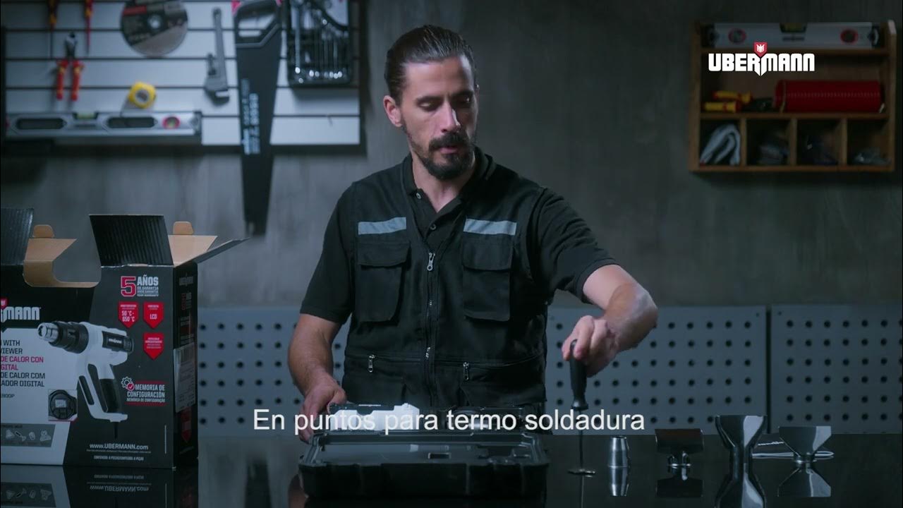 Pistola de Calor Ubermann: Dónde utilizarla, cómo funciona, características y más - YouTube