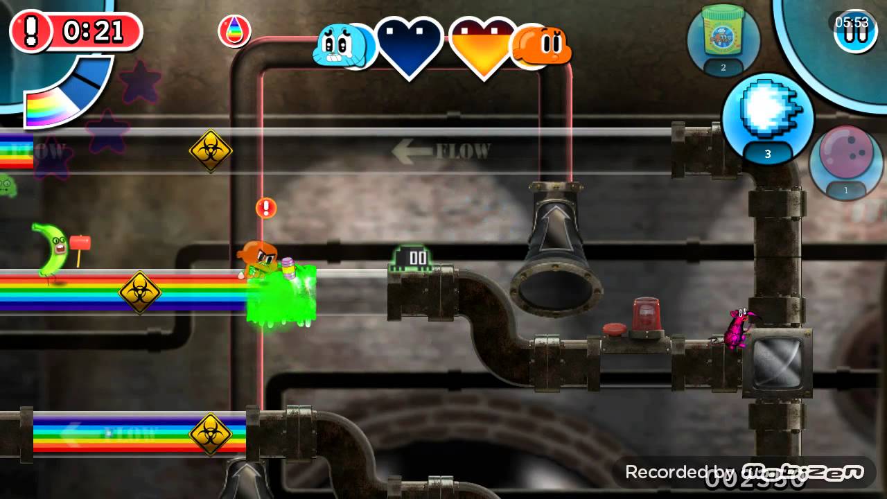 Gumball rainbow Ruckus /Bölüm 3 kanalizasyon gg - YouTube