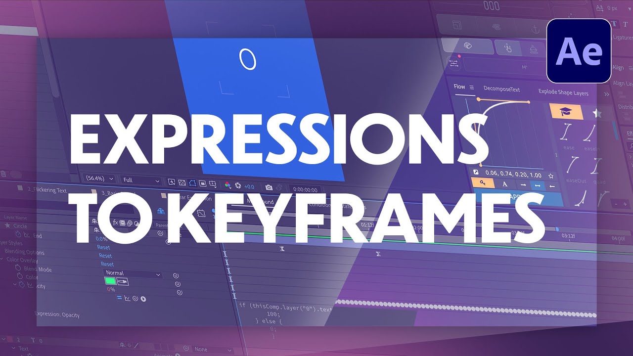 After Effects Keyframe Assistant Convert Expression To Keyframes YouTube After Effects Keyframe Assistant Convert Expression To Keyframes YouTube
