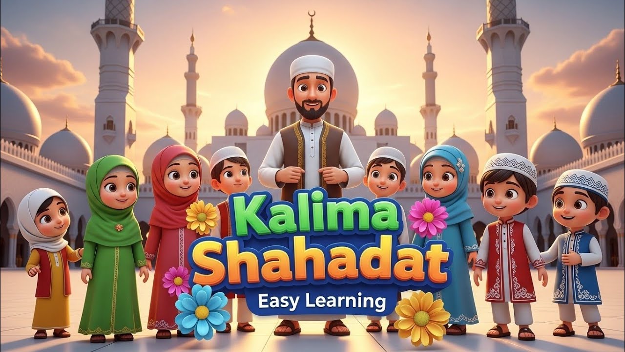 Doosra Kalima Shahadat | 2nd Kalma Learning for Kids | Islamic ...