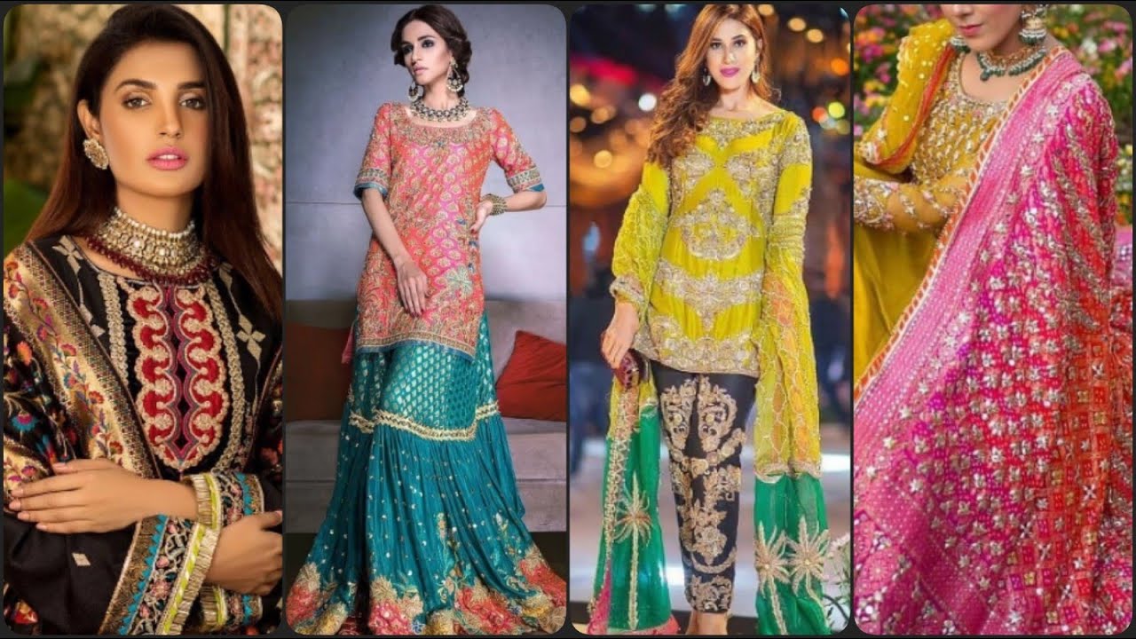 Stylish & Trendy Party Wear Gotta Patti Work Outfits Designs - YouTube