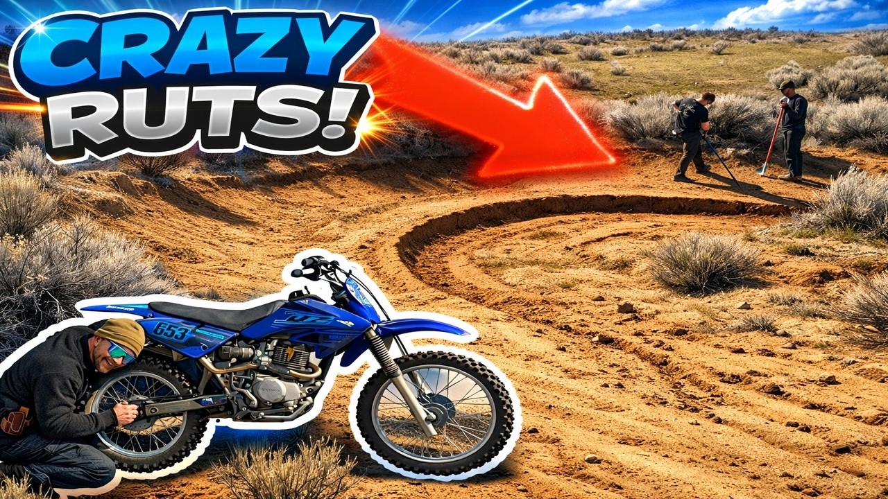 Our Brand New Backyard Pit Bike Track Was Way Better Than Expected ...