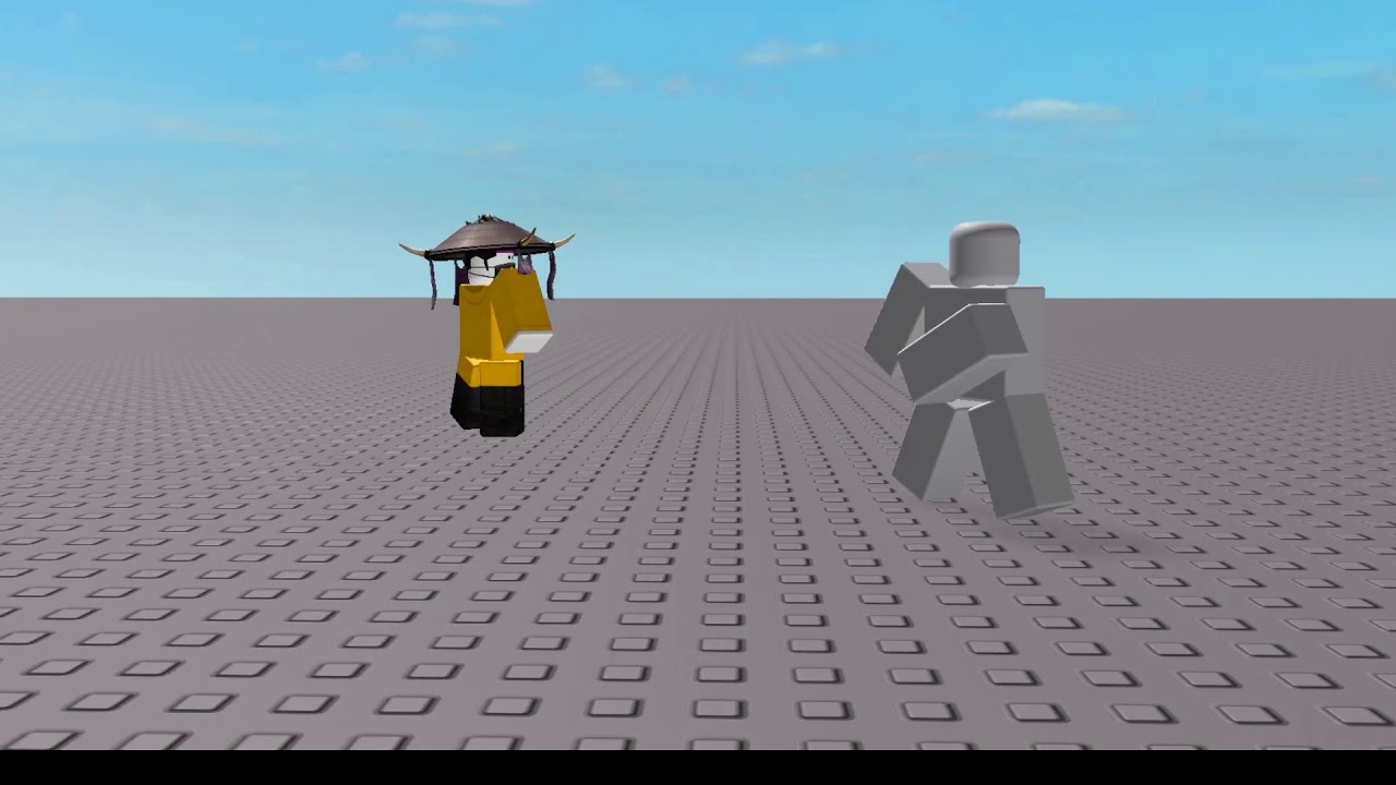 ROBLOX Fight Animation Test NO SOUND - YouTube