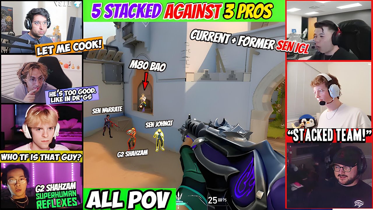 When SEN Johnqt SEN N4rrate G2 Shahzam M80 Okeanos & Bao Stacked ...