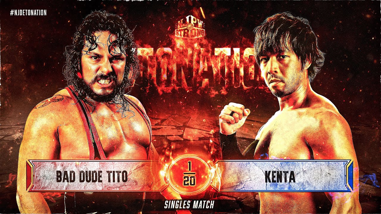 STRONG Free For All! KENTA vs Bad Dude Tito |ep 120 - YouTube