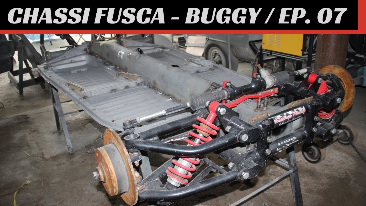 Chassi FUSCA - EP. 07 / Adaptação da suspenção DUPLO A na dianteira ...