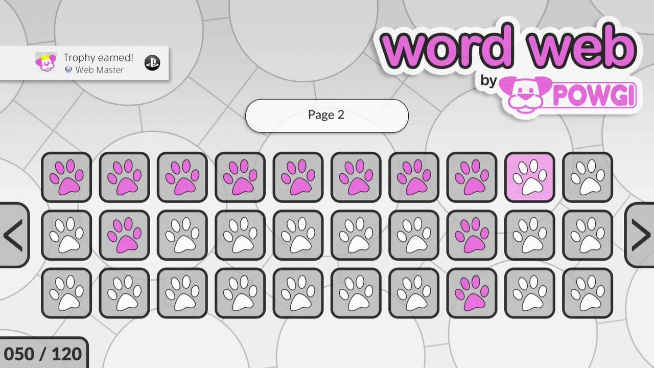Word Web By POWGI (PS4/PS5/Xbox/Switch) Platinum Trophy Guide/Required ...