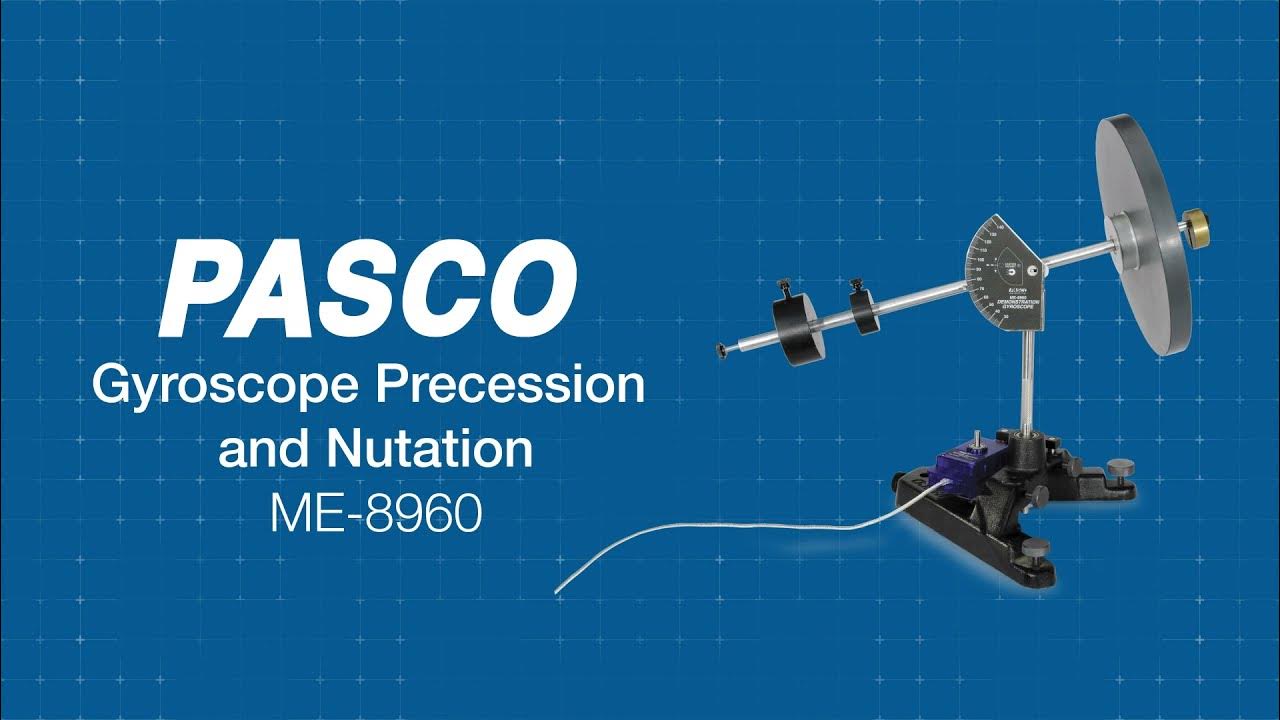 Gyroscope Precession, Angular Momentum, and Nutation (ME-8960) - YouTube