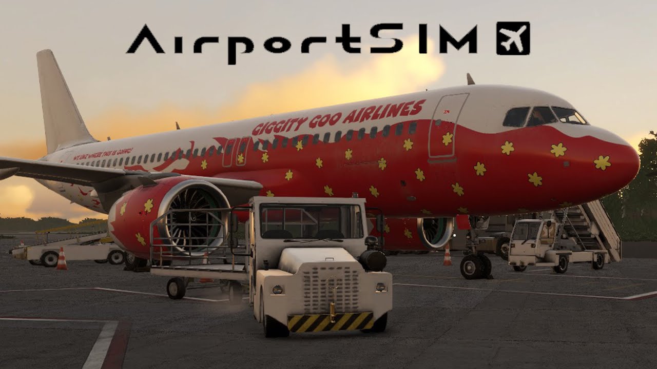 Taking a FIRST LOOK at AirportSim! - YouTube