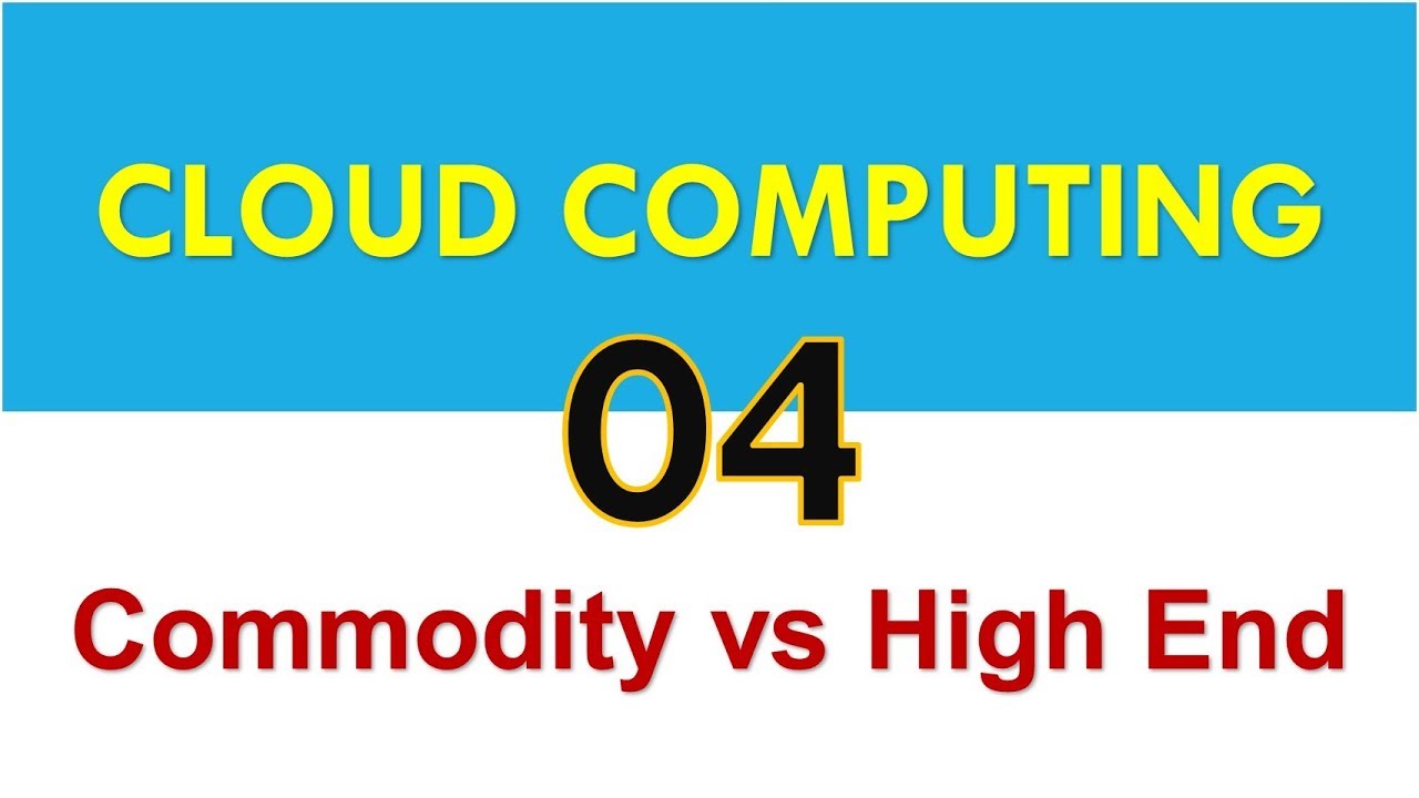04 Commodity Computers vs High End Servers - YouTube