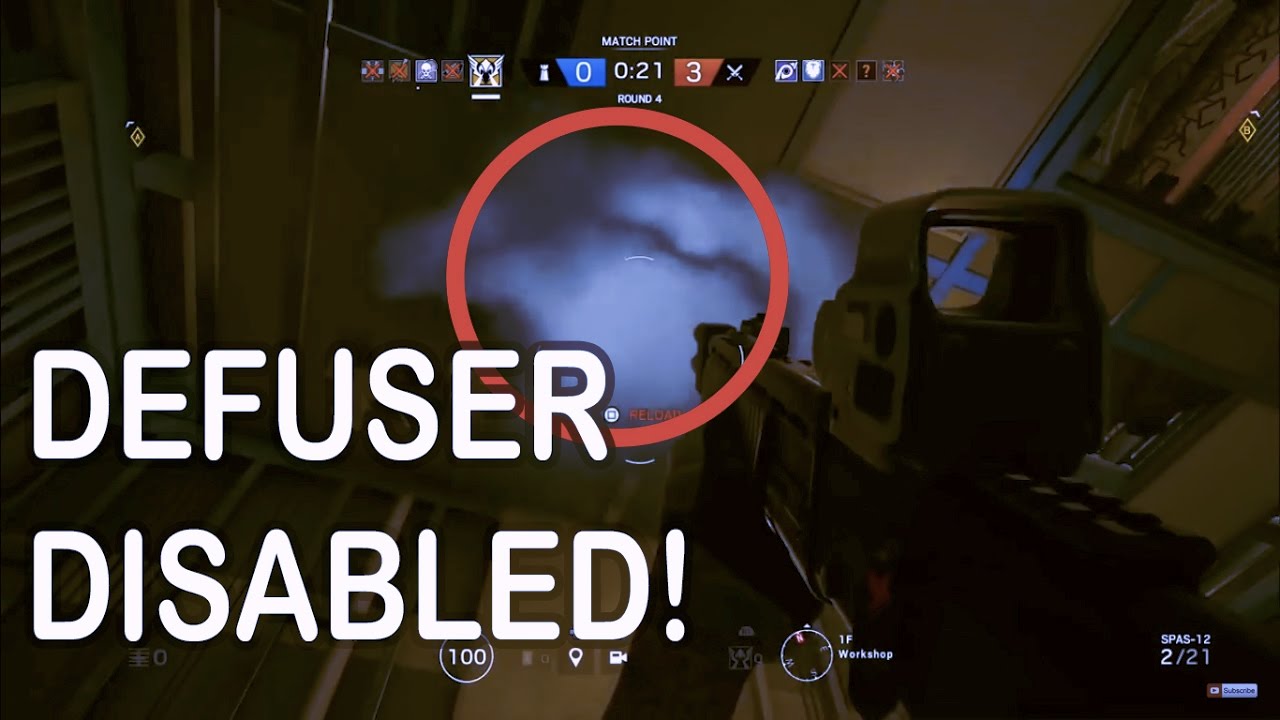 Disabled The Defuser With Bullets - Rainbow Six Siege - YouTube
