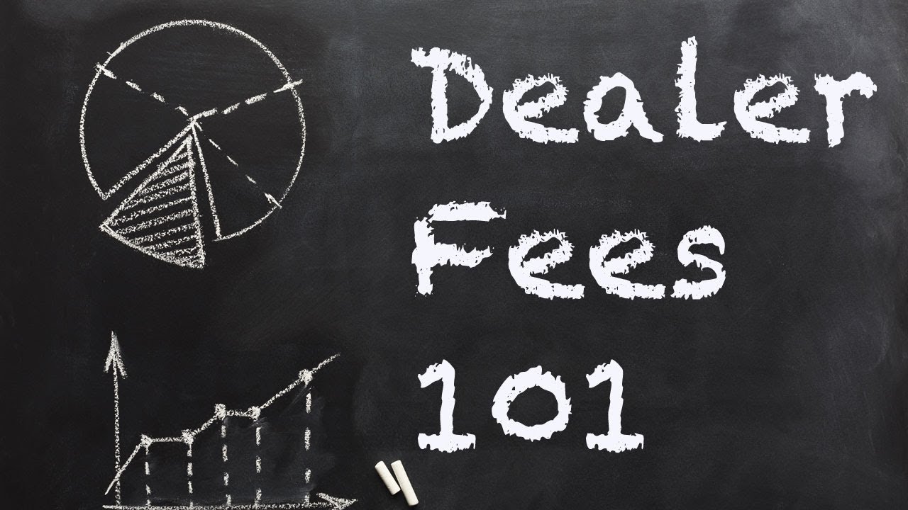 Dealer fees and electronic filing fees - Don't pay them. - YouTube