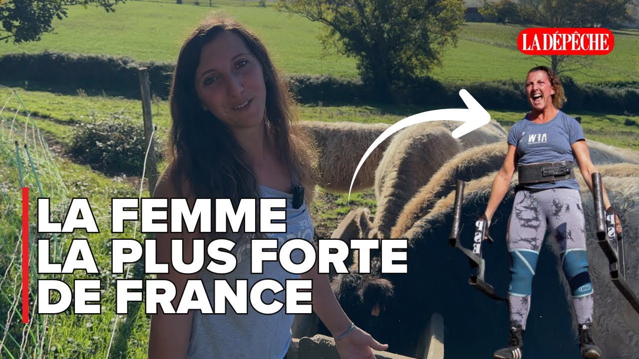 Agricultrice, Hundra est (aussi) la femme la plus forte de France - YouTube
