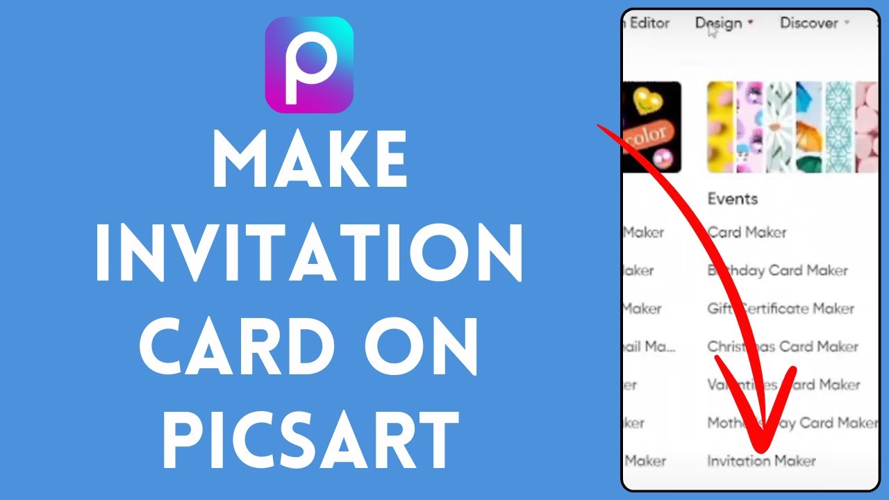 How to Make Invitation Card Using Invitation Card Maker on Picsart 2024 ...