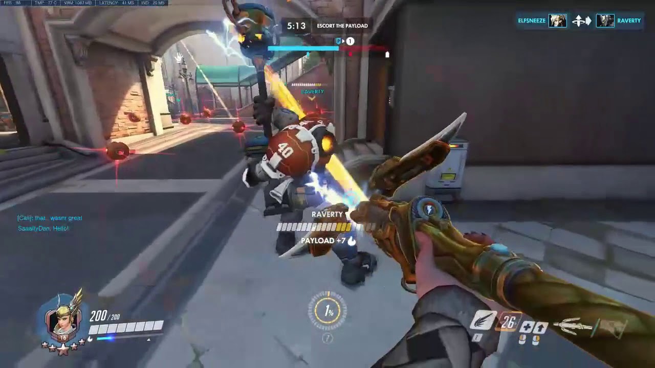 Overwatch Mercy and her risky res - YouTube