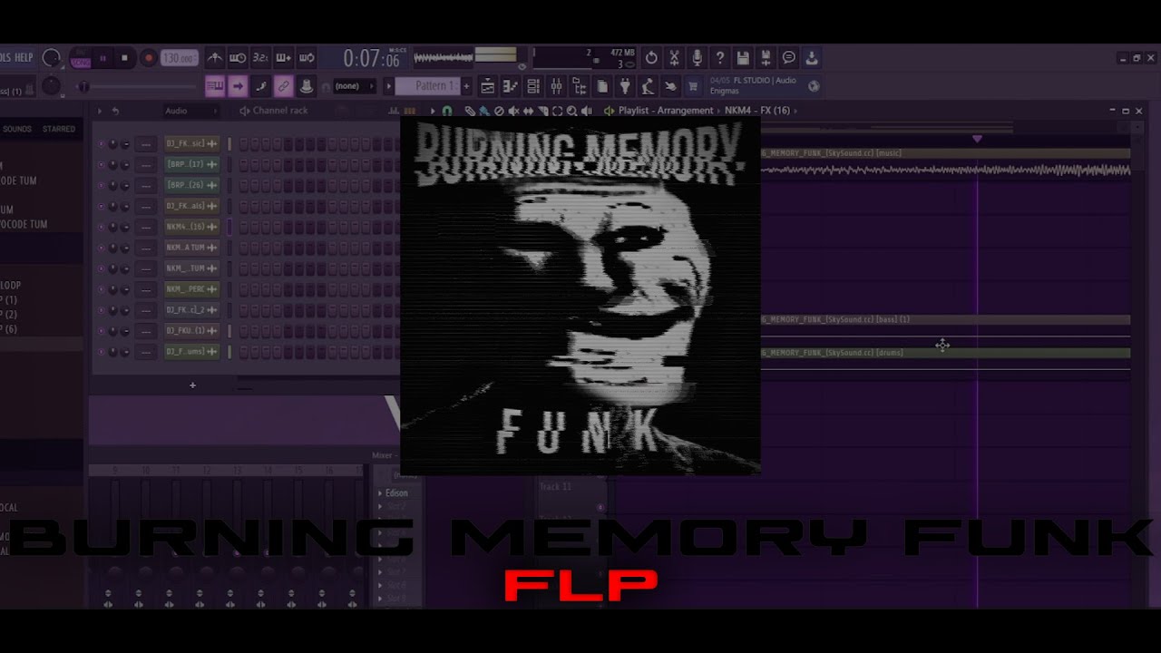 BURNING MEMORY FUNK | FLP | BY DIEBE | 100000000% - YouTube