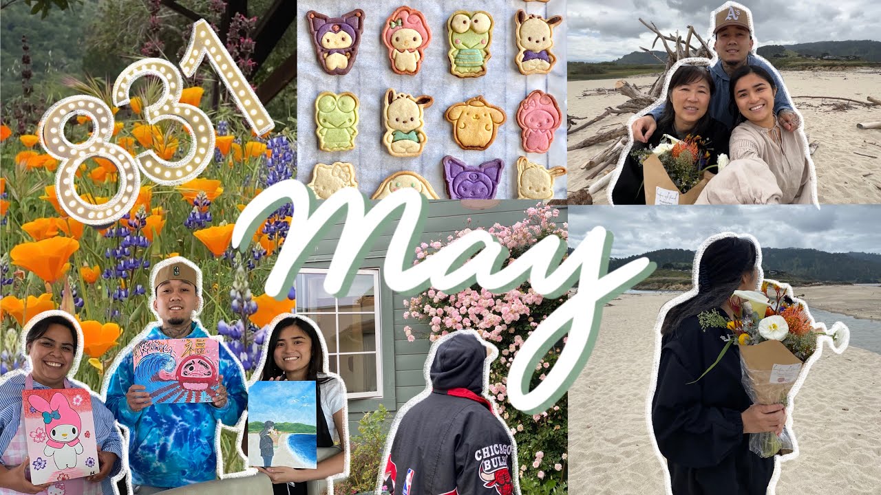 May Vlog | birthdays, mother's day, graduation, paint and sip, and ...