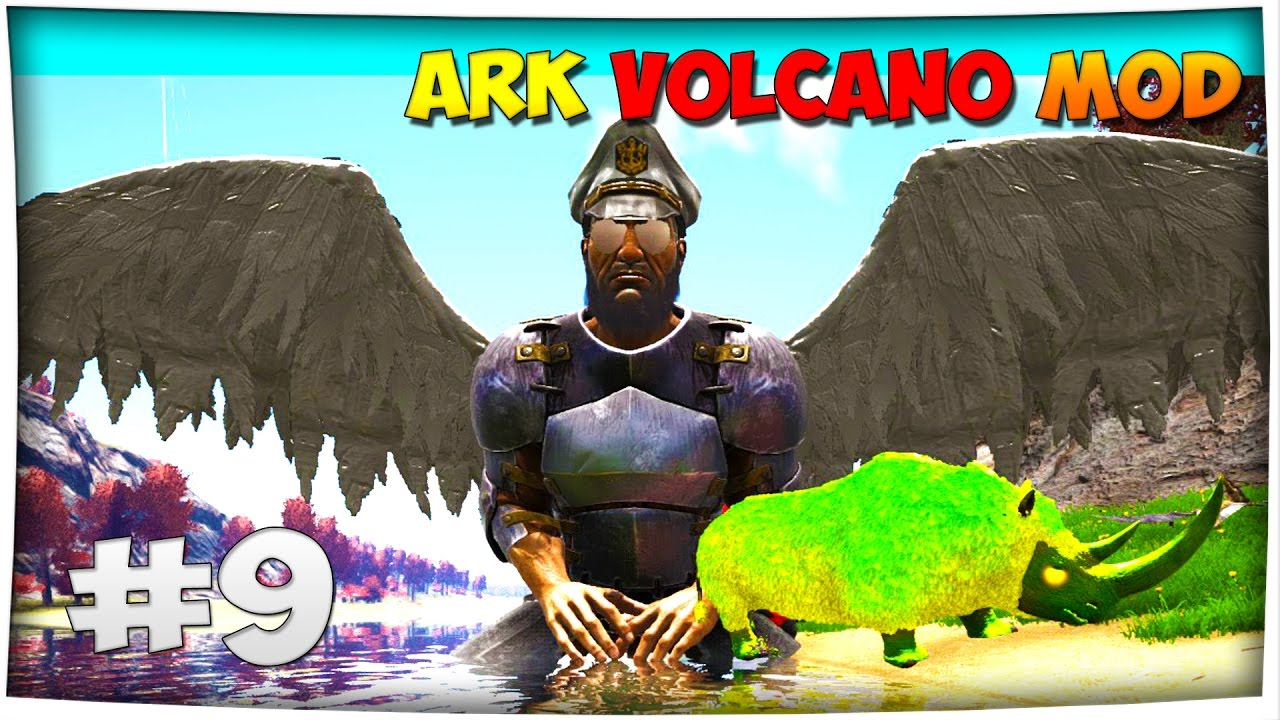 JE SUIS GÉANT BIG BUG ! | ARK Fr Mod The Volcano #Ep9 - YouTube