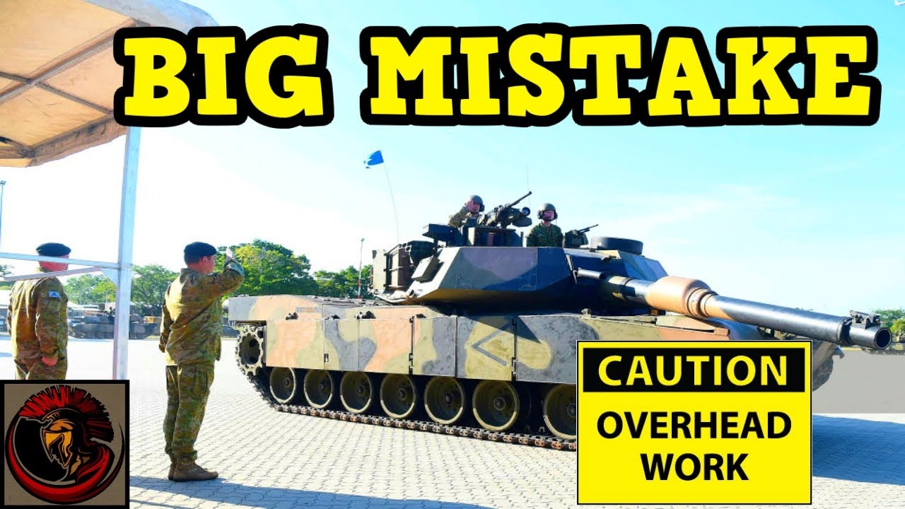 Australian Army Tank Crashes into Officer! | EPIC FAIL 😨 - YouTube