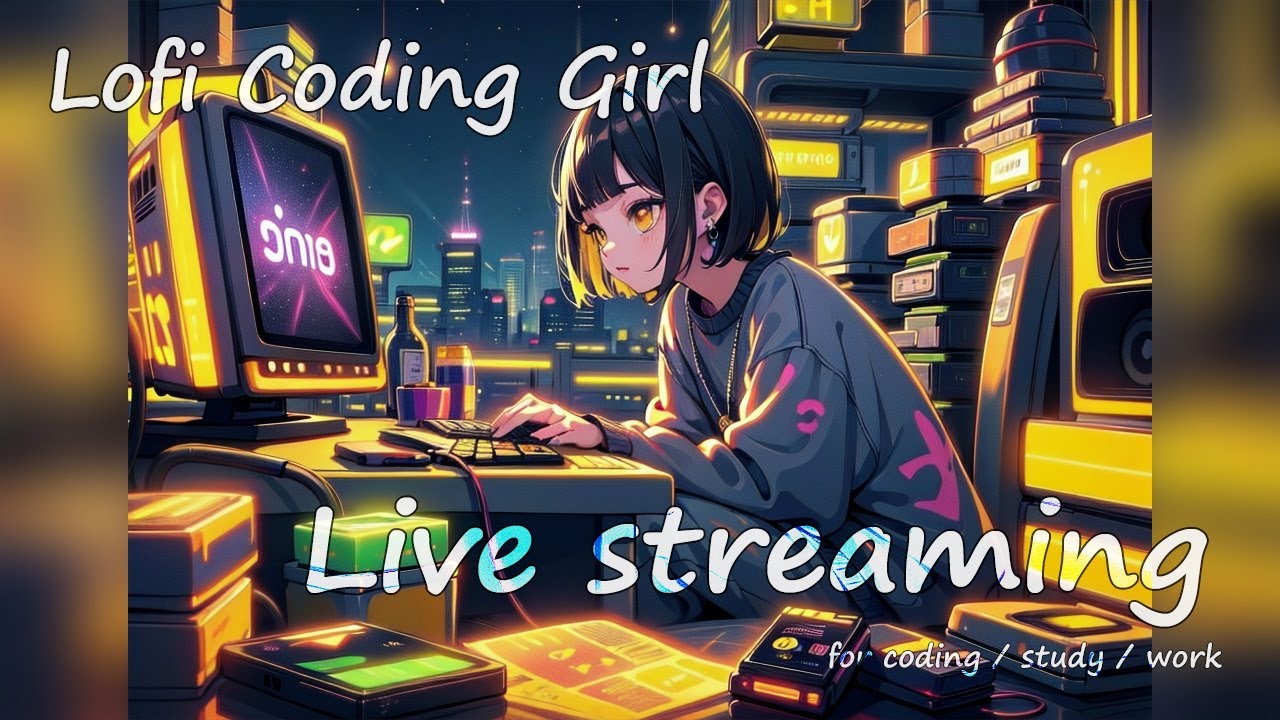 lofi coding girl radio #25 - Lofi Hip Hop [ Study / Coding Beats ...