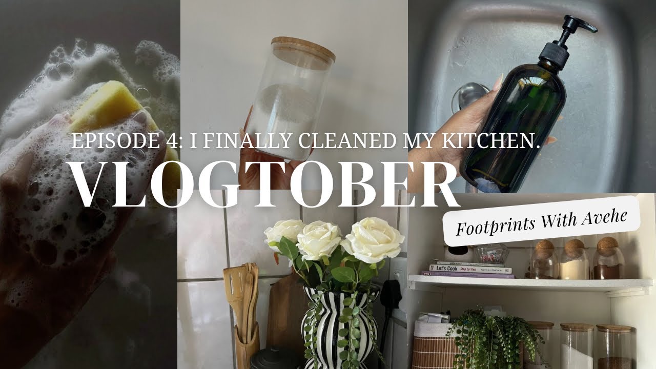#Vlogtober Epidode 4: We Finally Cleaned The Kitchen!! - YouTube