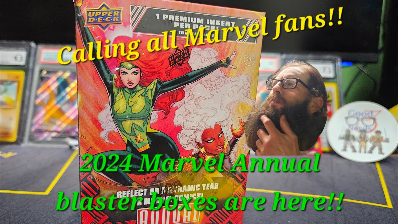 Marvel 2024 Annual Blaster boxes are amazing! - YouTube