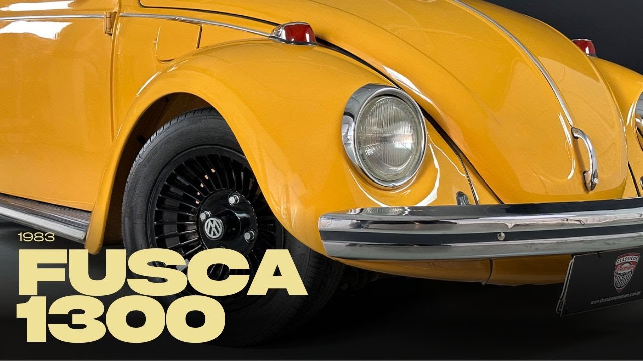 VW FUSCA 1300 (1983) - Clássicos Premium - YouTube